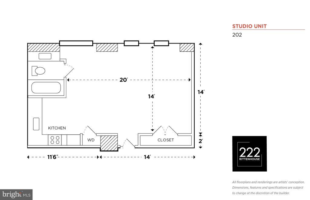 222 W Rittenhouse Square Unit 604, Philadelphia, PA 19103 - Room for ...