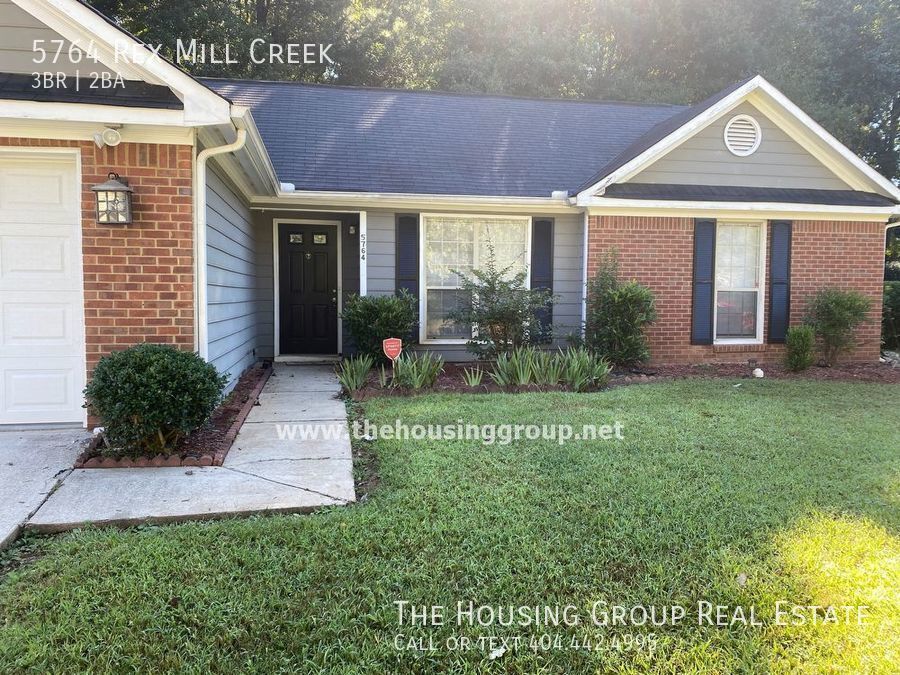 5764 Rex Mill Creek, Rex, GA 30273 - House Rental in Rex, GA ...