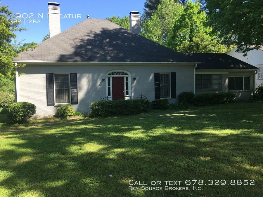 1902 N Decatur Rd, Atlanta, GA 30307 - House Rental in Atlanta, GA ...
