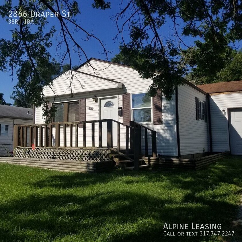 2866 Draper St, Indianapolis, IN 46203 - House Rental in Indianapolis ...