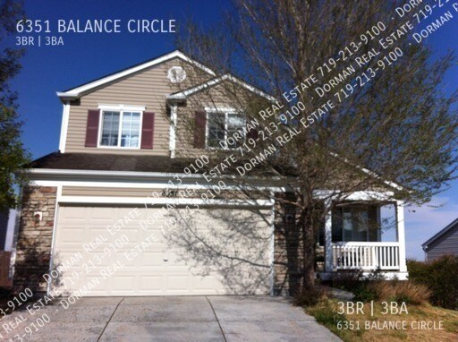 6351 Balance Cir, Colorado Springs, CO 80923 - House Rental in Colorado ...