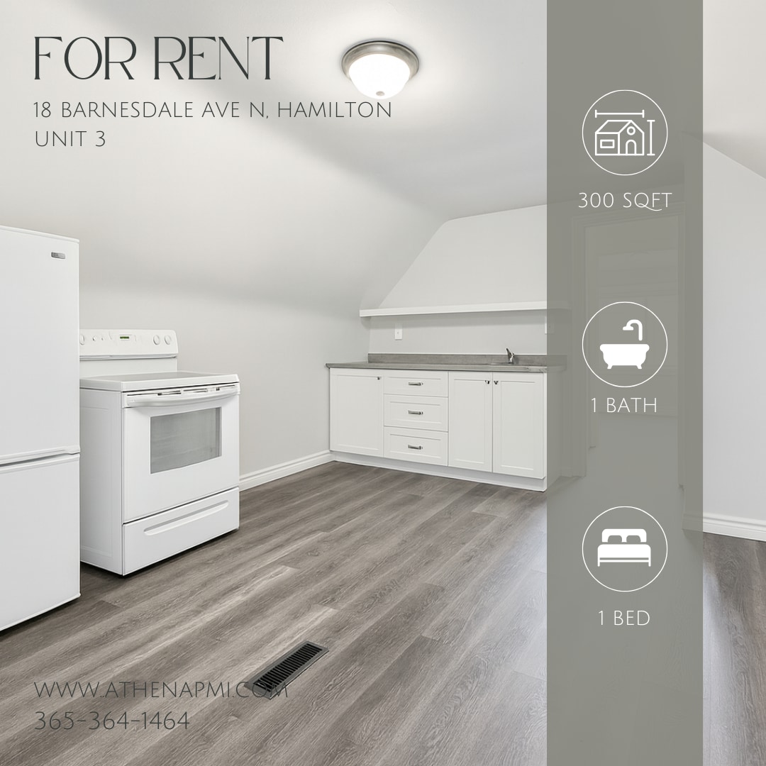 18 Barnesdale Ave N Unit 3, Hamilton, ON L8L 6R6 - Apartment for Rent ...