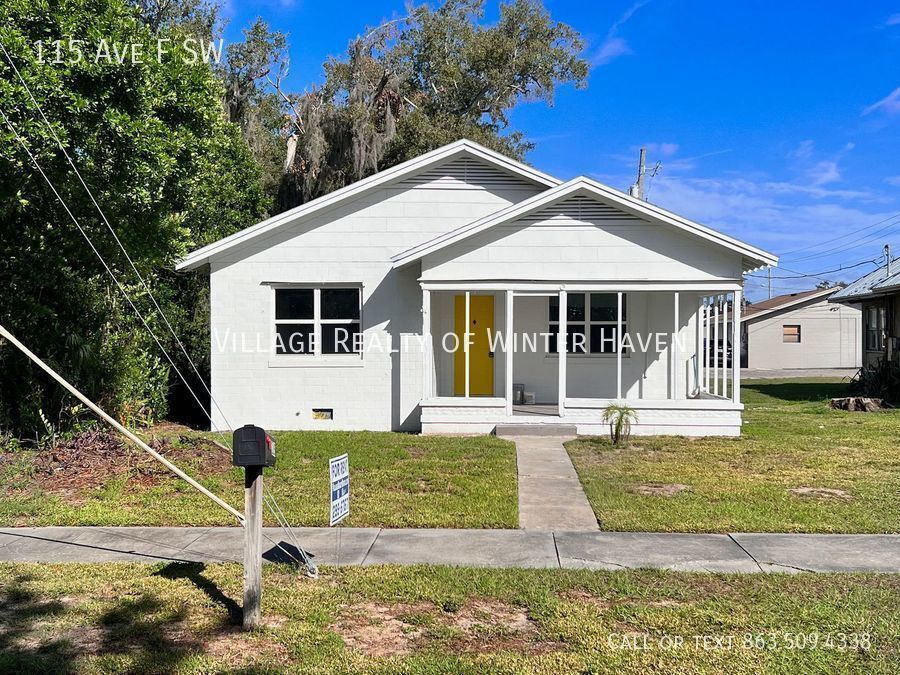 115 Ave F Sw, Winter Haven, FL 33880 - House Rental in Winter Haven, FL ...