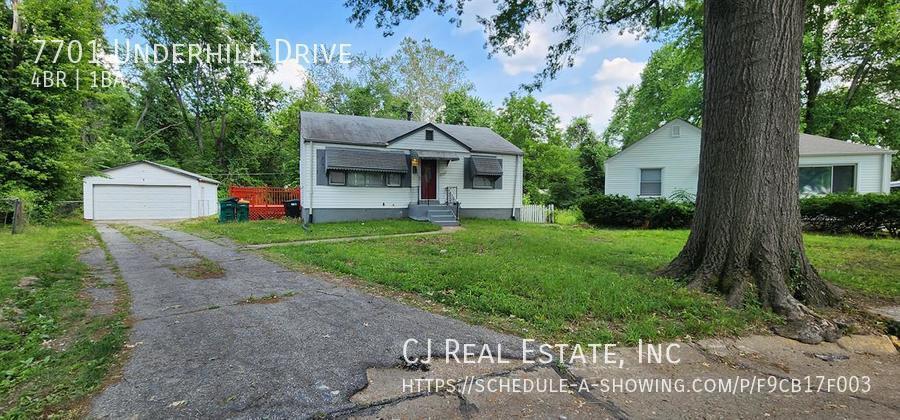 7701 Underhill Dr, St. Louis, MO 63133 - House Rental in St. Louis, MO ...