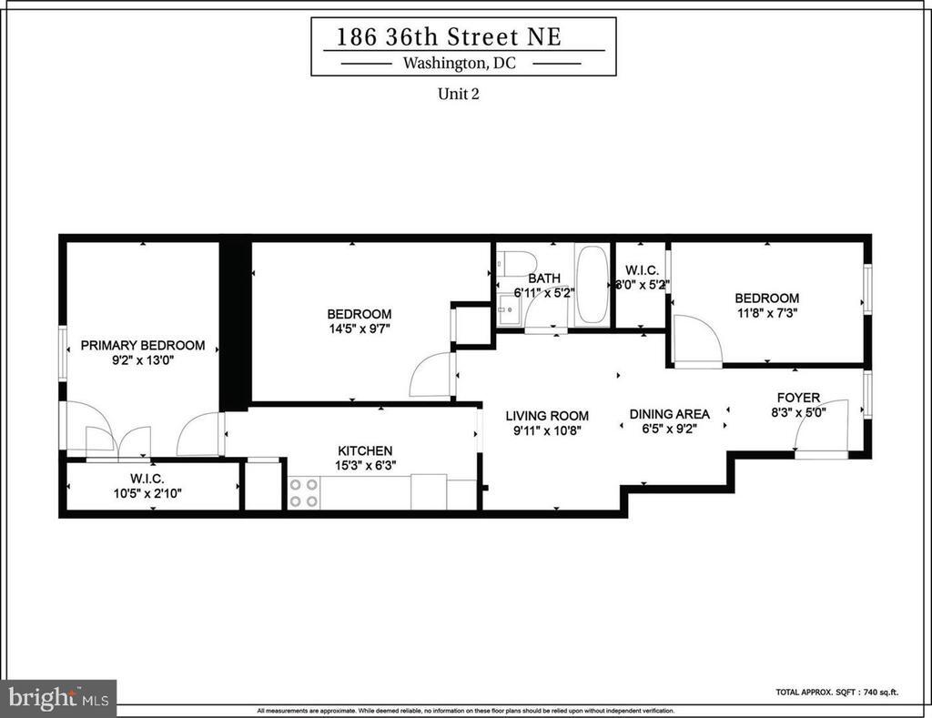 186 36th St NE, Washington, DC 20019 - Townhome Rentals in Washington ...