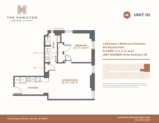 The Hamilton Midtown Detroit Apartments - Detroit, MI | Apartments.com