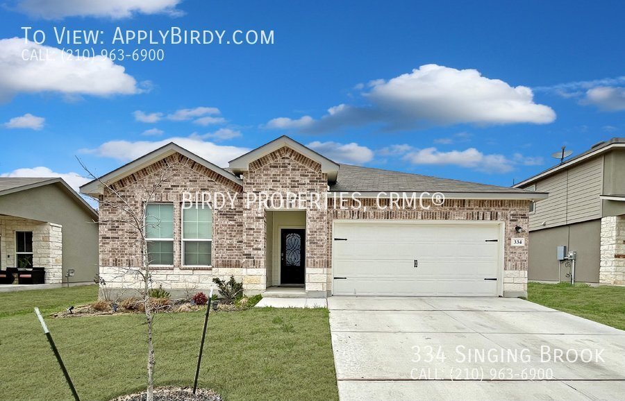 334 Singing Brk, Cibolo, TX 78108 - House Rental in Cibolo, TX ...