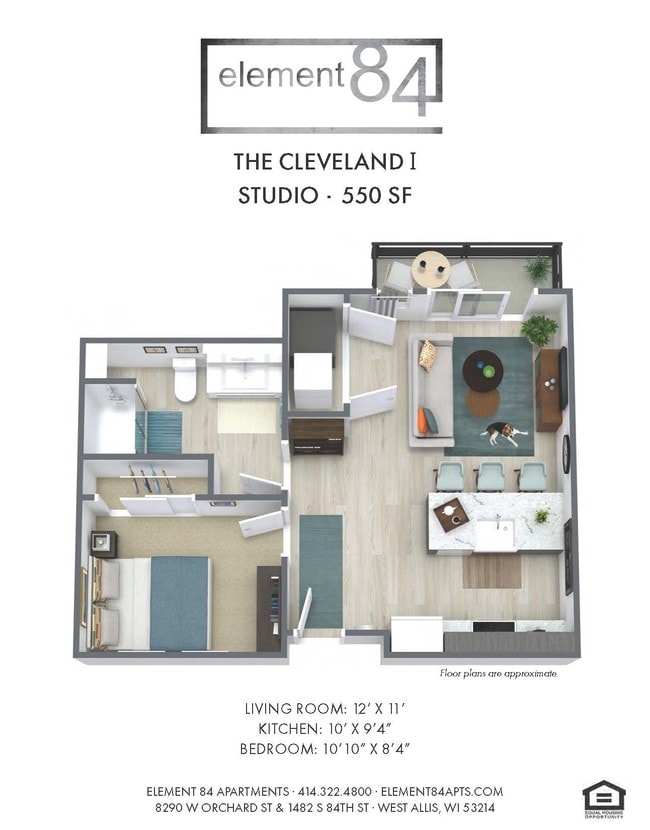 Element 84 Apartments - West Allis, WI | Apartments.com