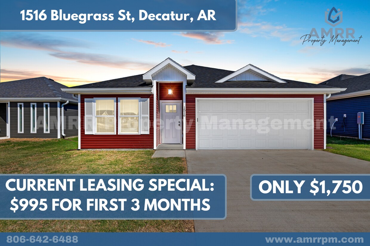1516 Bluegrass St, Decatur, AR 72722 - House Rental in Decatur, AR ...