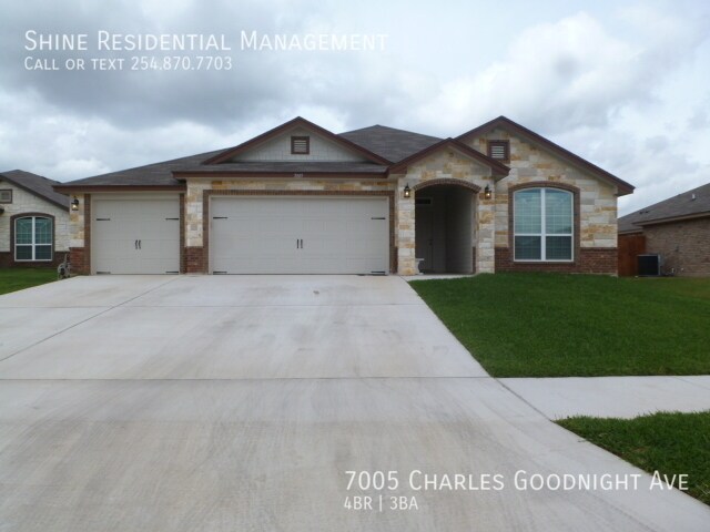 7005 Charles Goodnight Ave, Killeen, TX 76549 - House Rental in Killeen ...