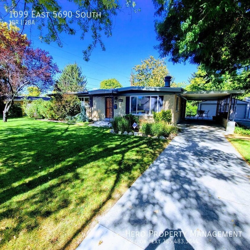 1099 E 5690 S, Murray, UT 84121 - House Rental in Murray, UT ...