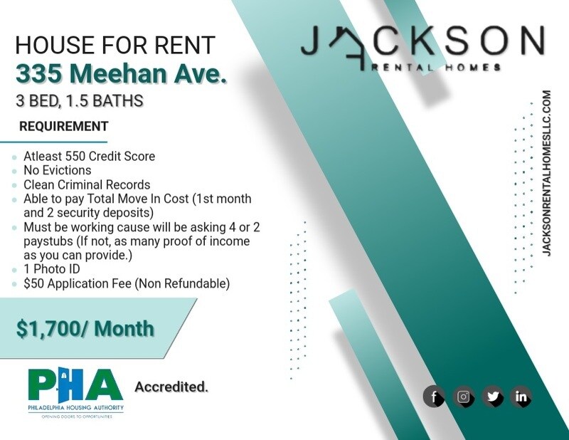 335 Meehan Ave, Philadelphia, PA 19119 - House Rental in Philadelphia ...