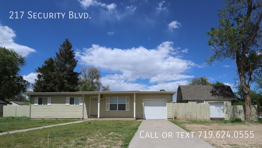 217 Security Blvd, Colorado Springs, CO 80911 - House Rental in ...