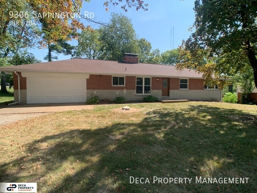 9306 Sappington Rd, Sappington, MO 63126 - House Rental in Sappington ...