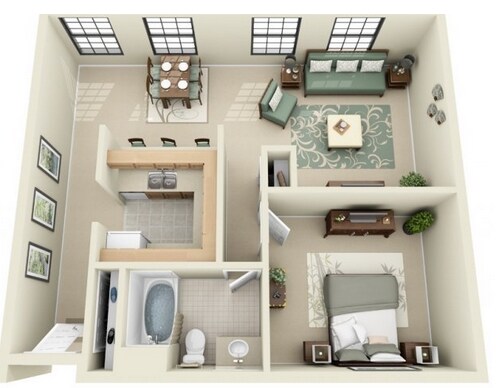 River Place Apartments & Brownstones Rentals - Detroit, MI | Apartments.com