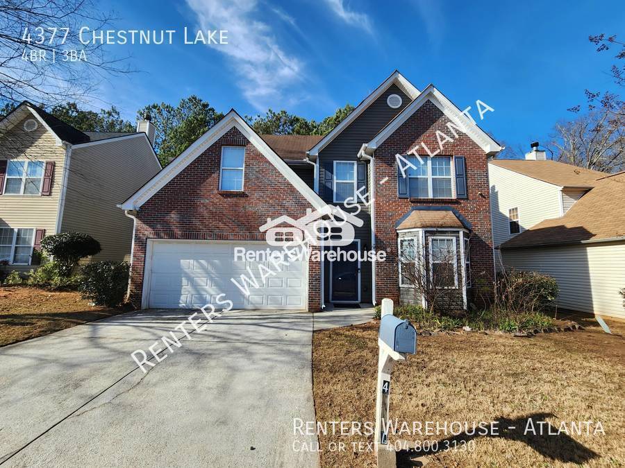 4377 Chestnut Lake Ave, Stonecrest, GA 30038 - House Rental in ...