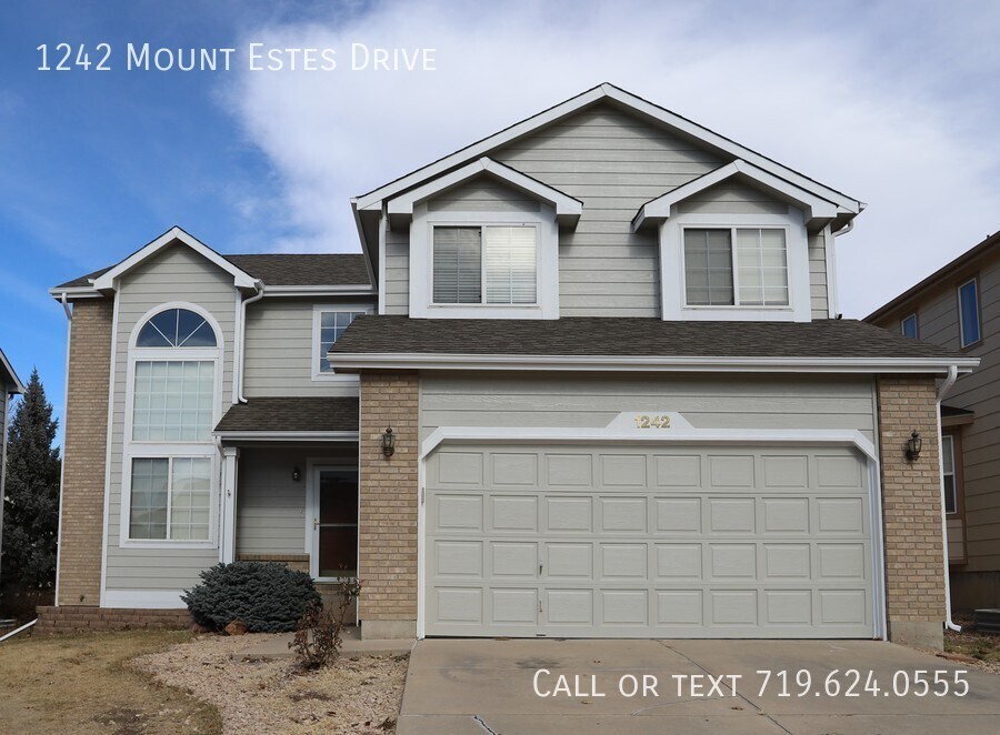 1242 Mt Estes Dr, Colorado Springs, CO 80921 - House Rental in Colorado ...