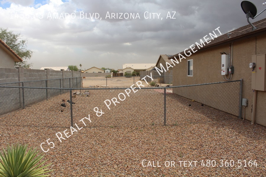 14335 S Amado Blvd, Arizona City, AZ 85123 - House Rental in Arizona ...