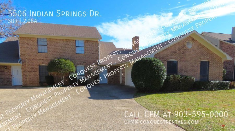 5506 Indian Springs Dr, Tyler, TX 75703 - House Rental in Tyler, TX ...