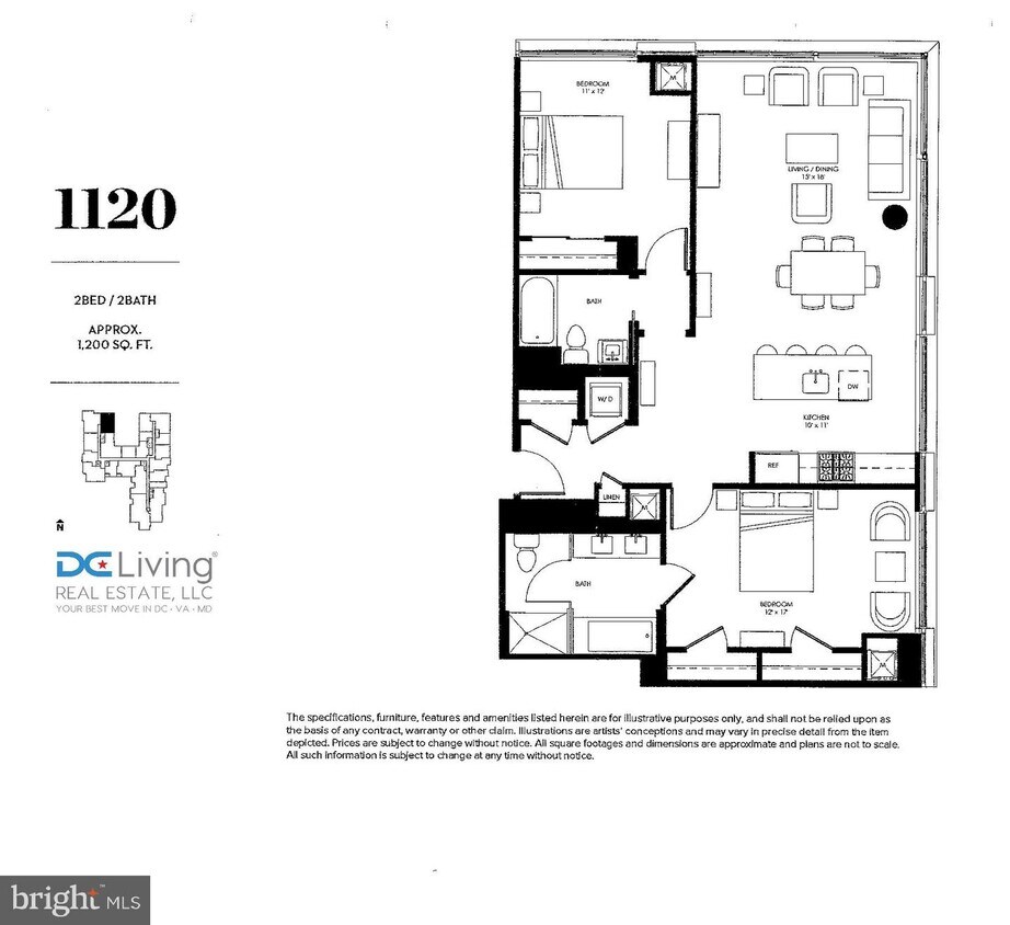 45 Sutton Square SW Unit 1120, Washington, DC 20024 - Condo for Rent in ...