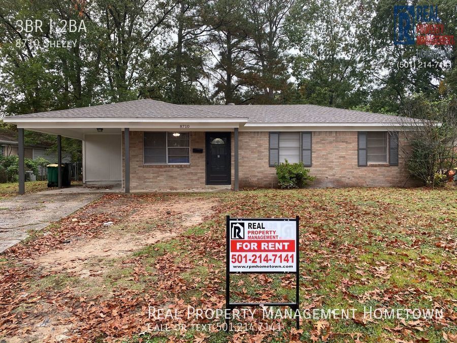 8710 Shelly, Little Rock, AR 72209 - House Rental in Little Rock, AR ...