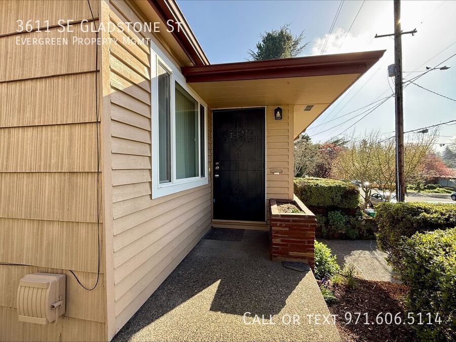 3611 Se Gladstone St, Portland, OR 97202 - House Rental in Portland, OR ...