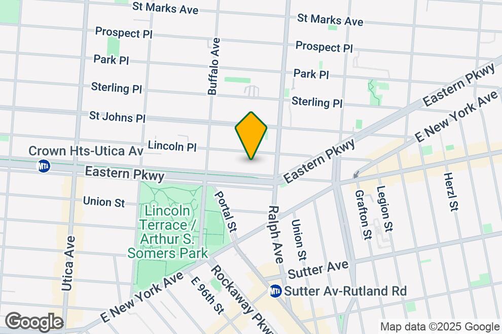 Eastern Parkway Brooklyn Map