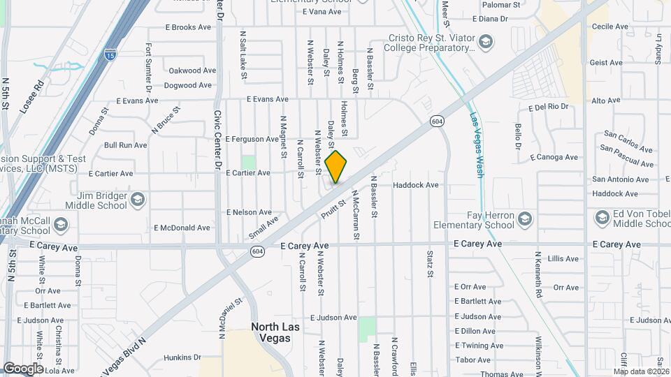Las Vegas Blvd Map