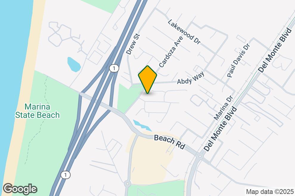 Marina State Beach Map