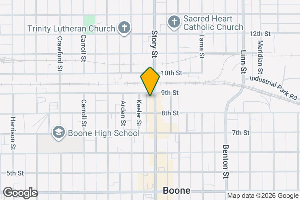 Boone Iowa Plot Map