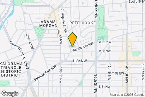 Reed Row Rentals in Washington at 2101 Champlain St NW Washington, DC ...