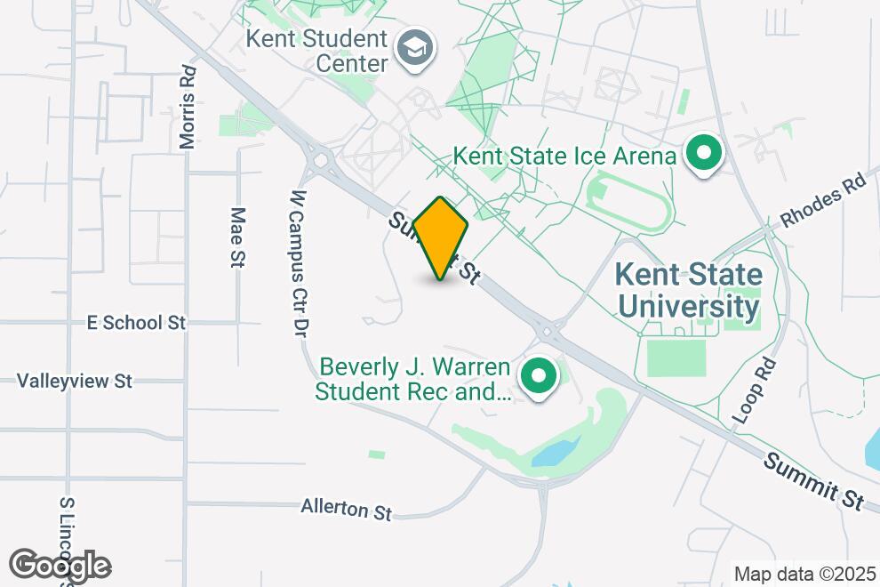Kent State University Map