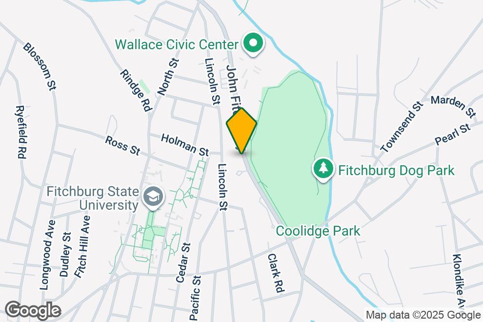 Fitchburg State University Campus Map