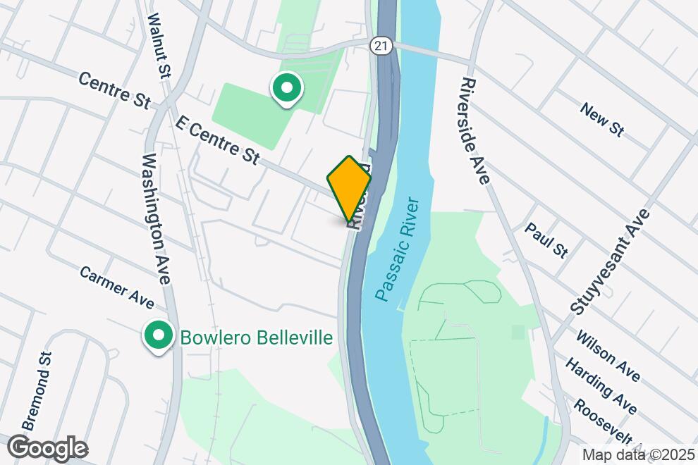 Street Map Of Nutley Nj